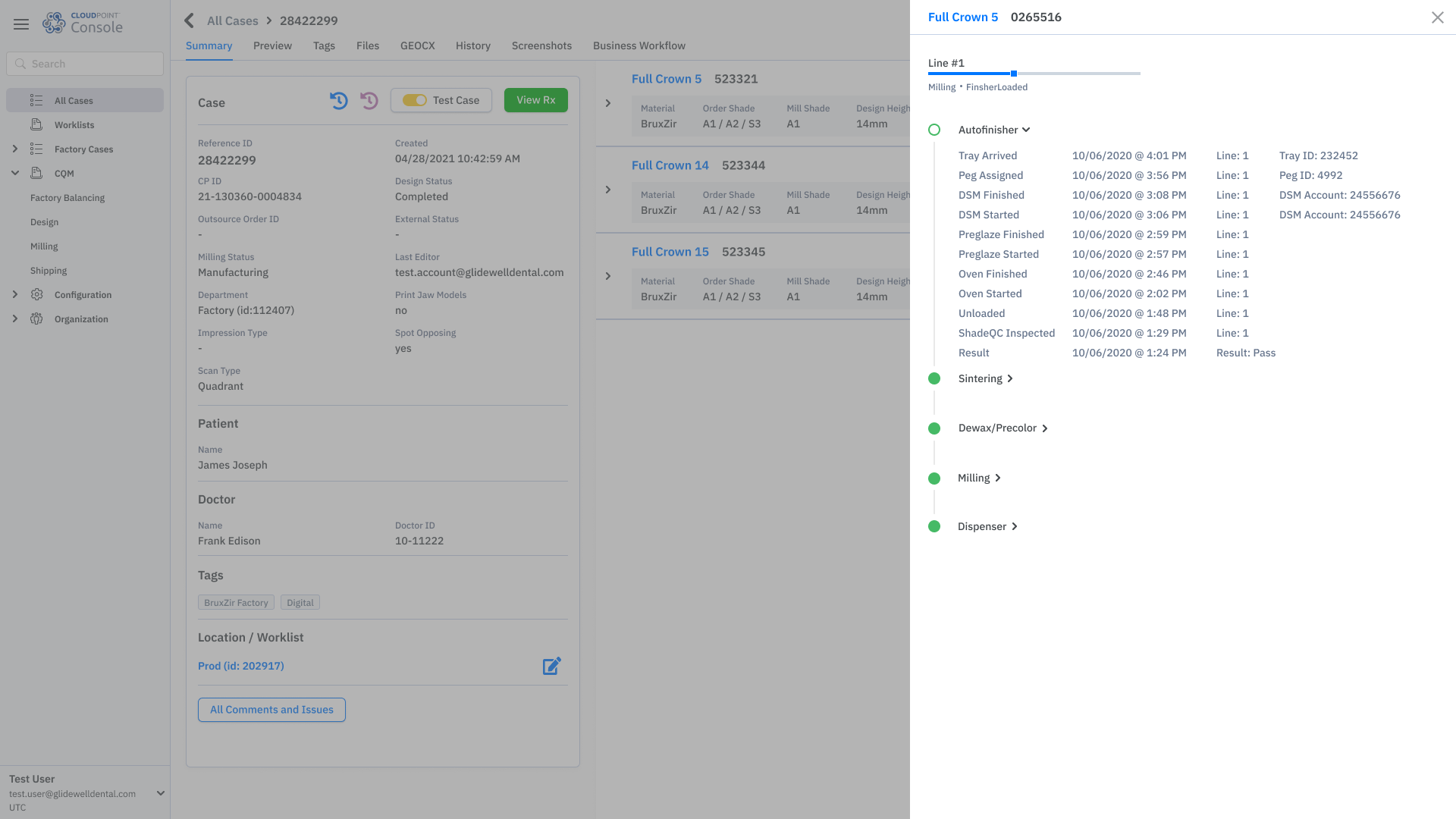 Projects - CloudPoint Console