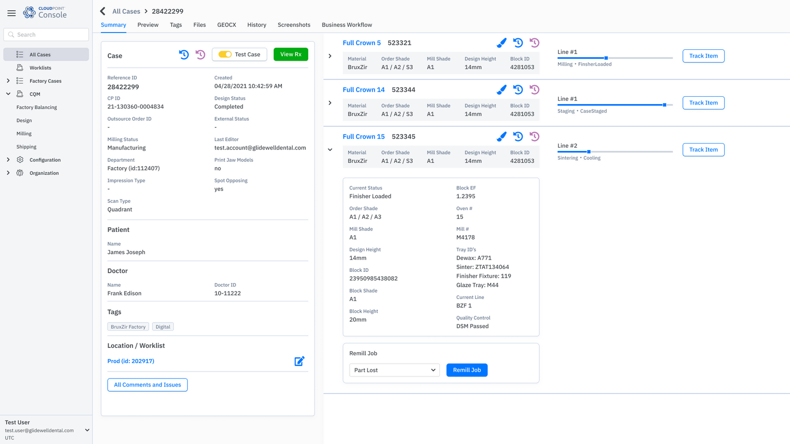 Projects - CloudPoint Console