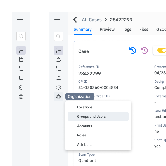 Projects - CloudPoint Console