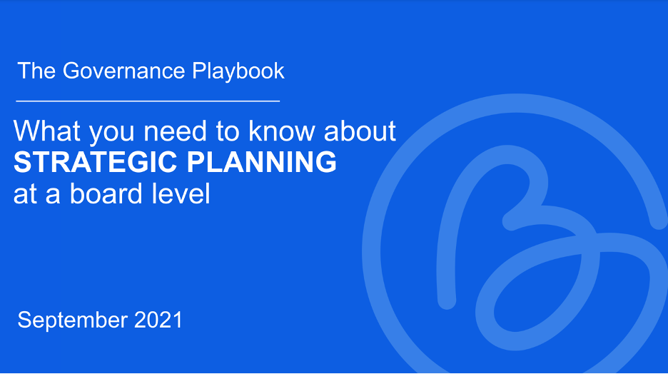 What You Need To Know About Strategic Planning At A Board Level | BoardPro
