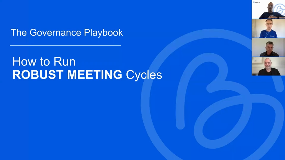 How to Run Robust Meeting Cycles | BoardPro