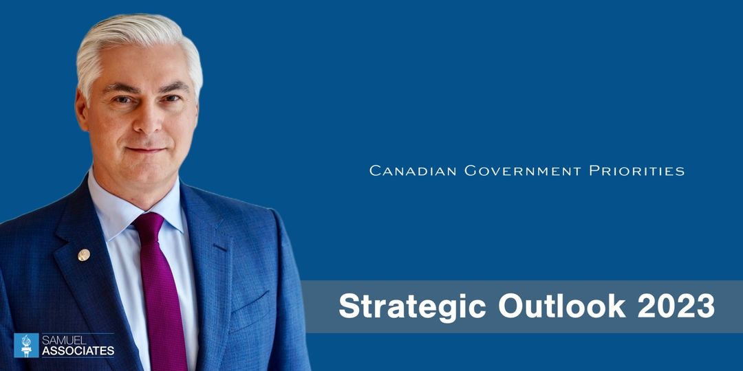 Canadian Government Priorities: Strategic Outlook 2023 | Announcements