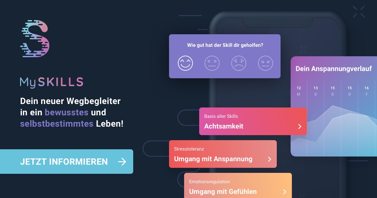 MySkills – Die App zum bewussten & selbstbestimmten Leben