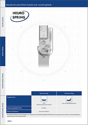 Neuro Spring | Fior & Gentz | Ankle Joints
