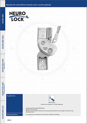 Neuro Lock | Fior & Gentz | Knee Joints
