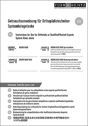 Neuro Lock Max | Fior & Gentz | Knee Joints