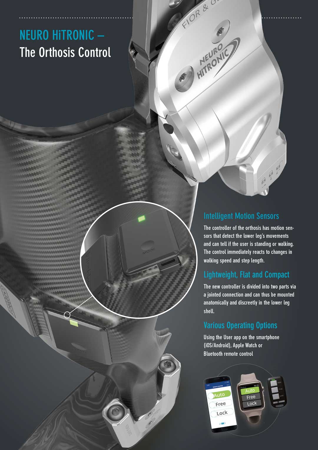 Neuro HiTronic | Fior & Gentz | Knee Joints