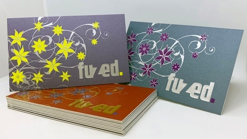 Fuzed Flower Business Card - Gallery Of Work By Fuzed