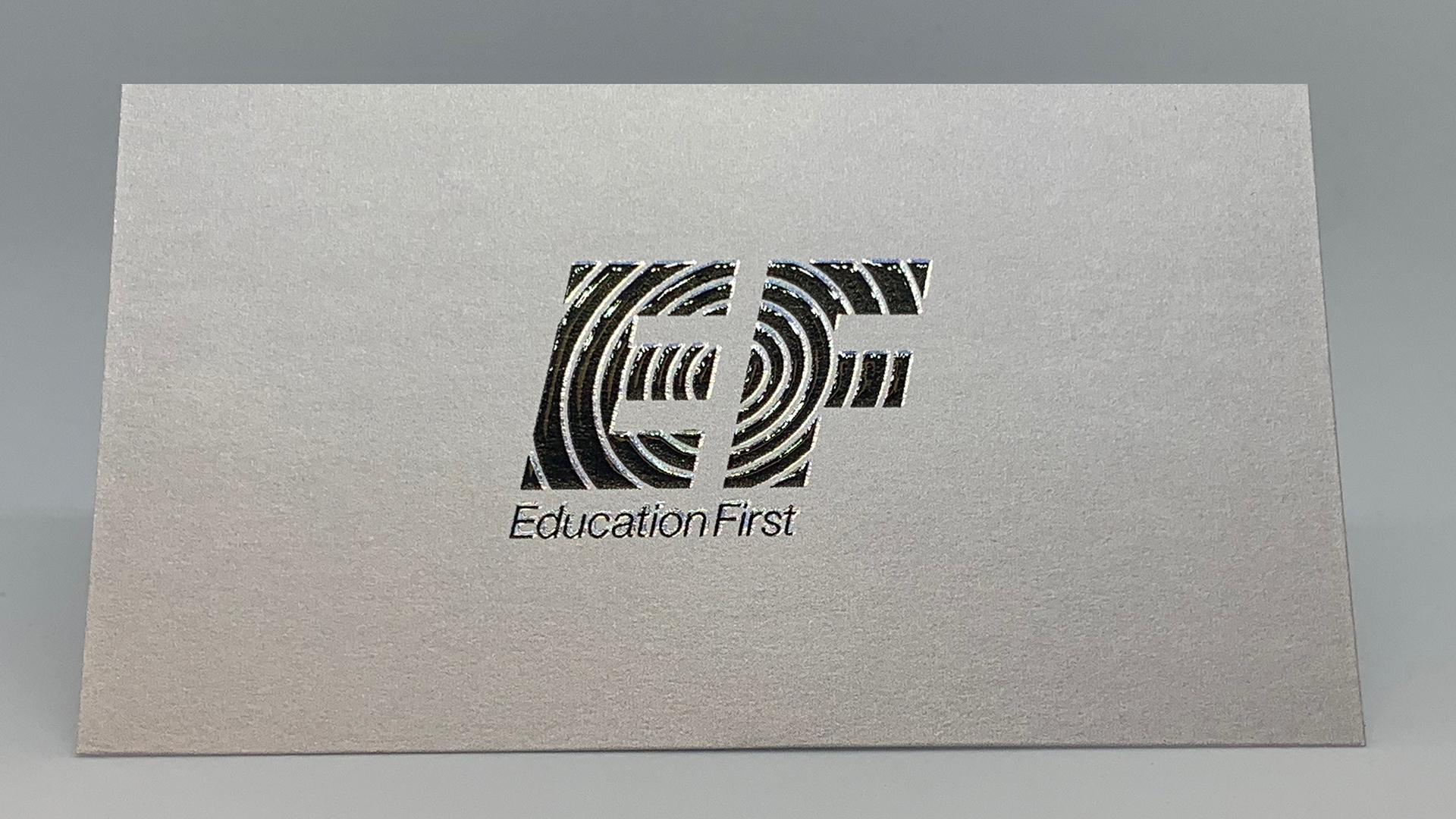 Education First Business Cards - Gallery Of Work By Fuzed