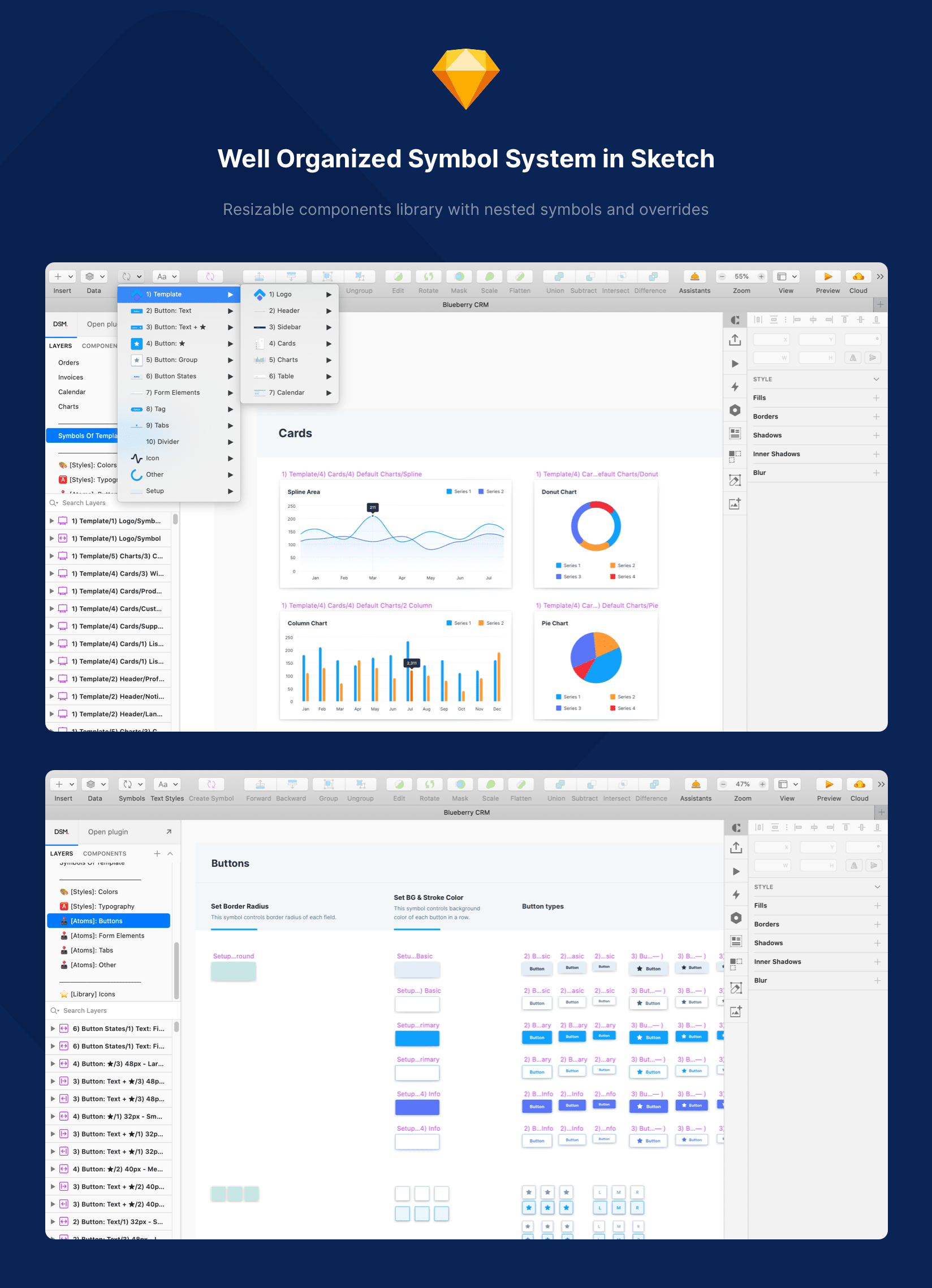 EVA: Design System Landing