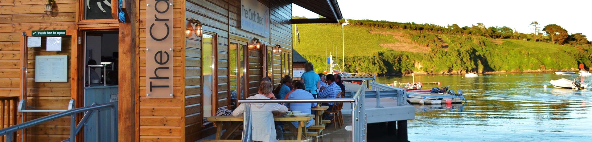 About the Crab Shed Salcombe