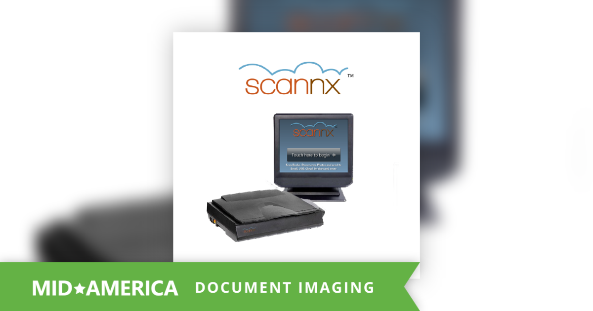 Scannx Book Scanners | Mid-America Business Systems