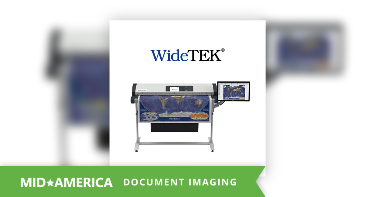 WideTEK Wide Format Scanners | Mid-America Business Systems