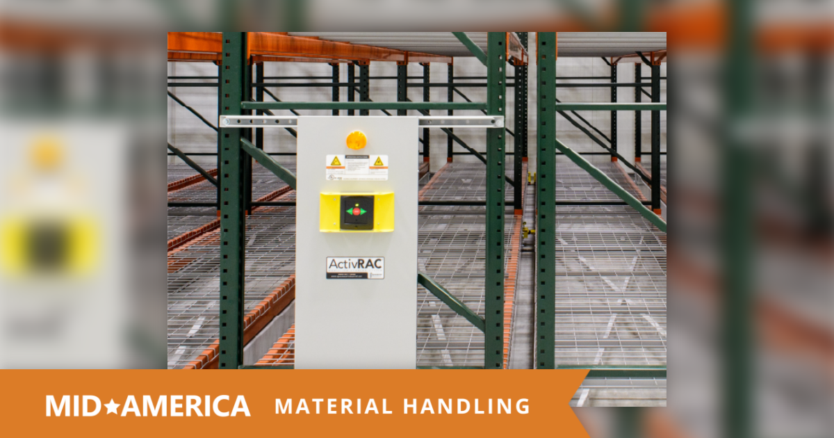 ActivRac vs Static Pallet Racking | Mid-America Business Systems