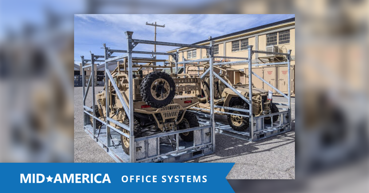 Mobile Military Storage Containers and UTV Racking | Mid-America ...