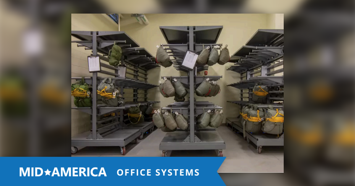 Solutions to Store Uniquely Shaped Gear in Military Facilities | Mid ...