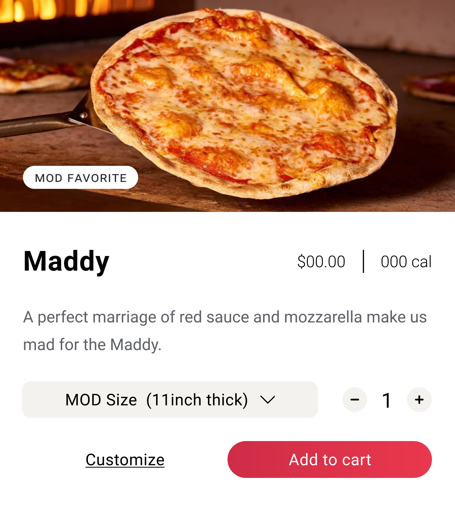 MOD Pizza — Nghi Nhan