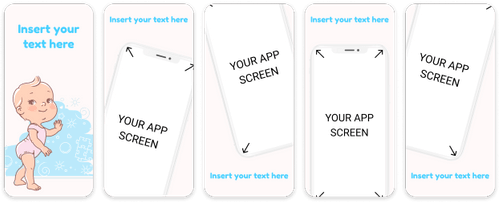Instantly Use These App Screenshot Templates