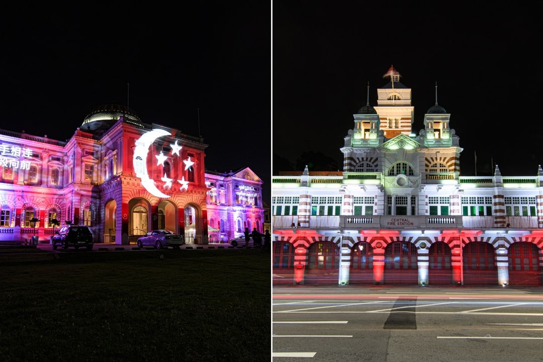 Bras Basah Bugis Precinct National Day Light-Up