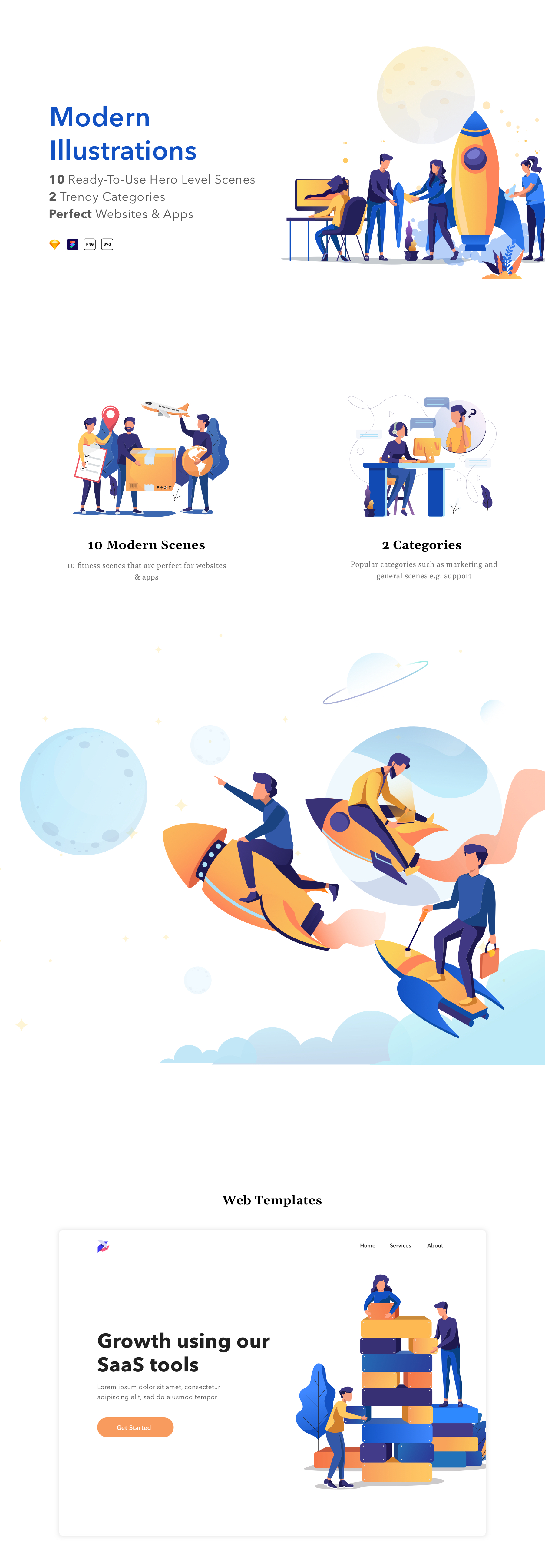 Modern Illustrations