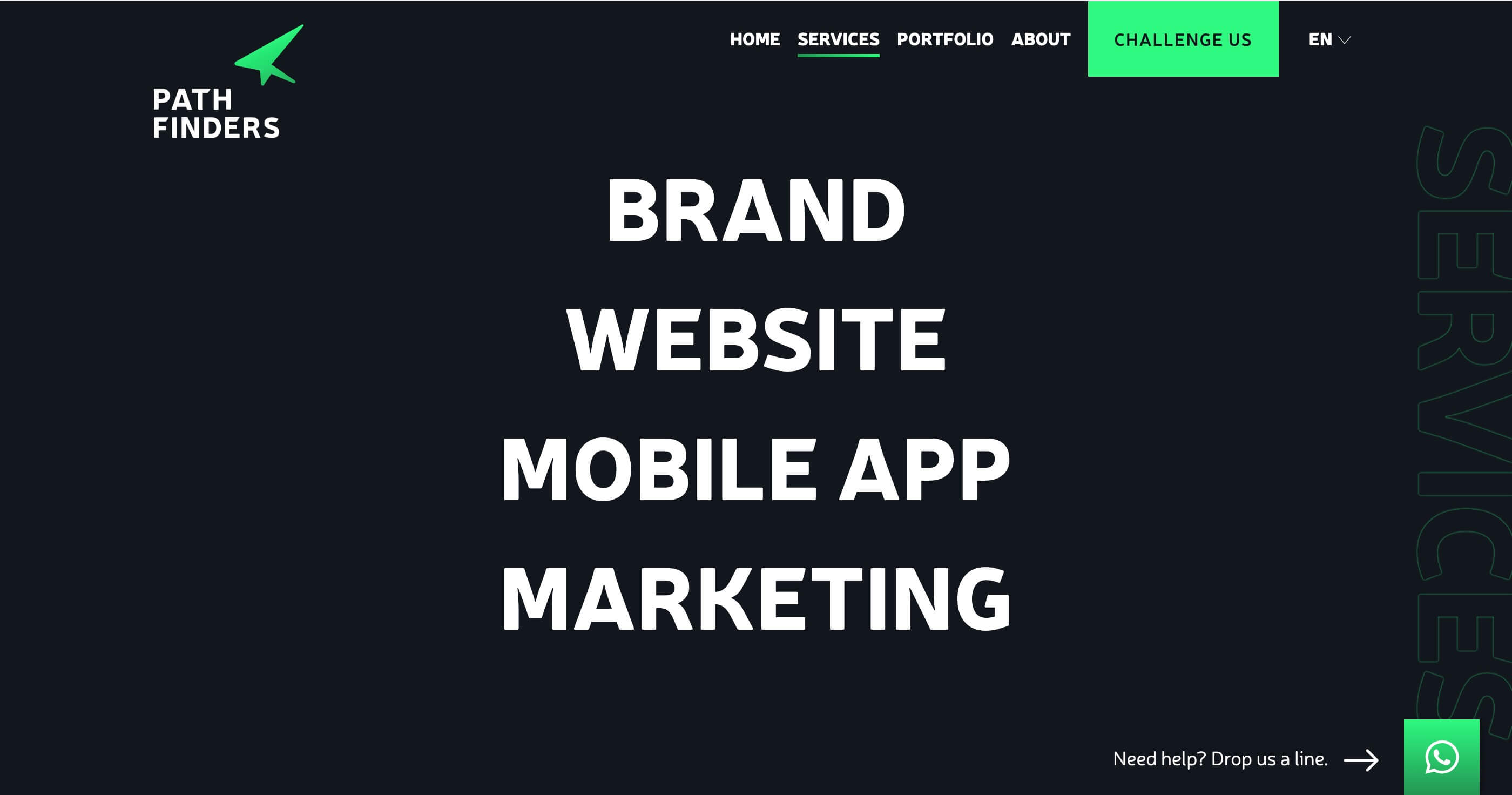 Pathfinders — Services of Marketing, Design & Development