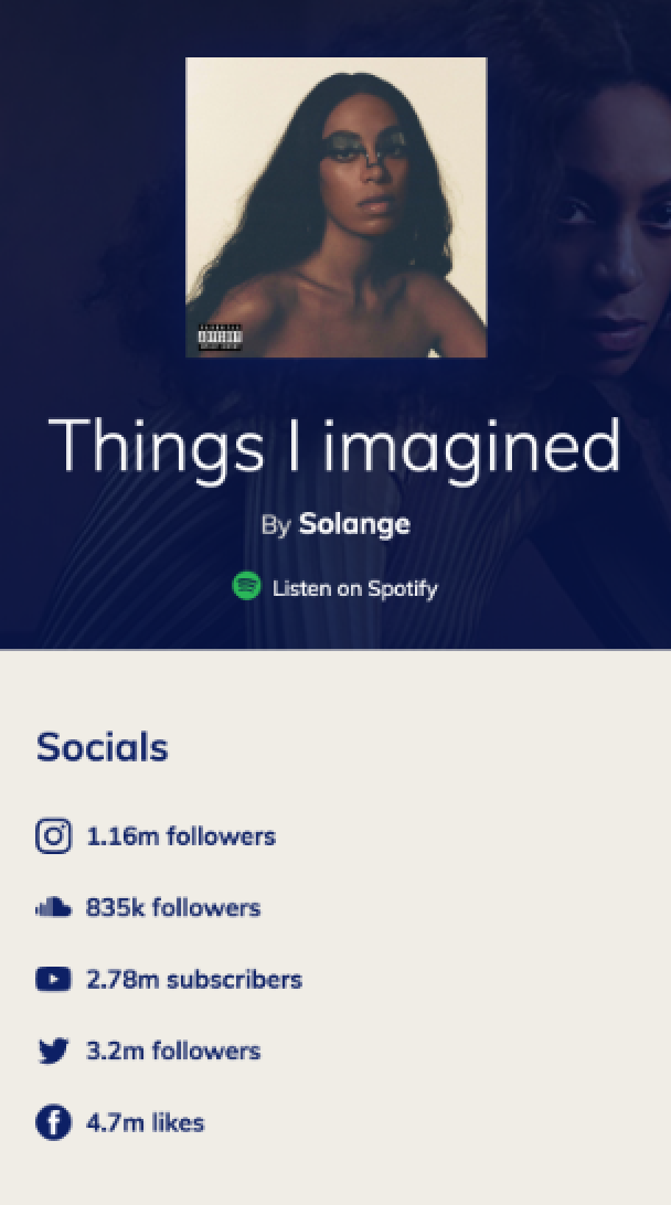 The best music one-sheet creator for artists and bands