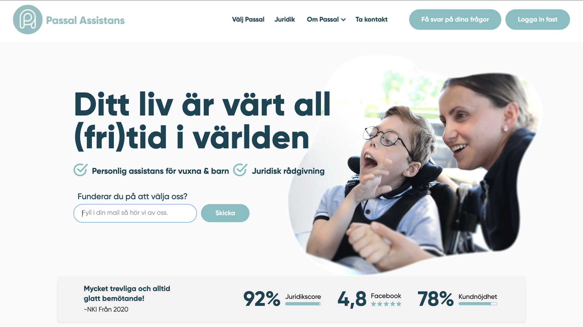 Passal Assistans I Assistansbolaget du letat efter men inte hittat