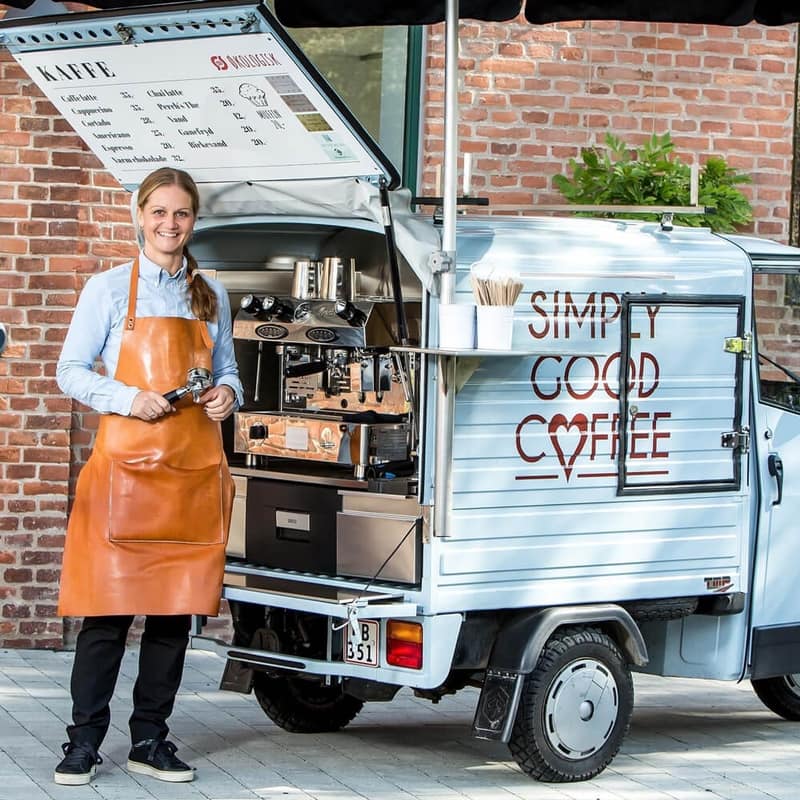 Typer af mobil kaffebar - Kaffecykel, kaffevogn, kaffedisk, m.m.