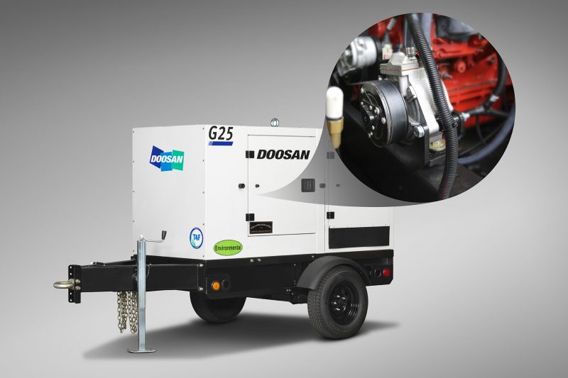 New Doosan Genset eliminates wet stacking