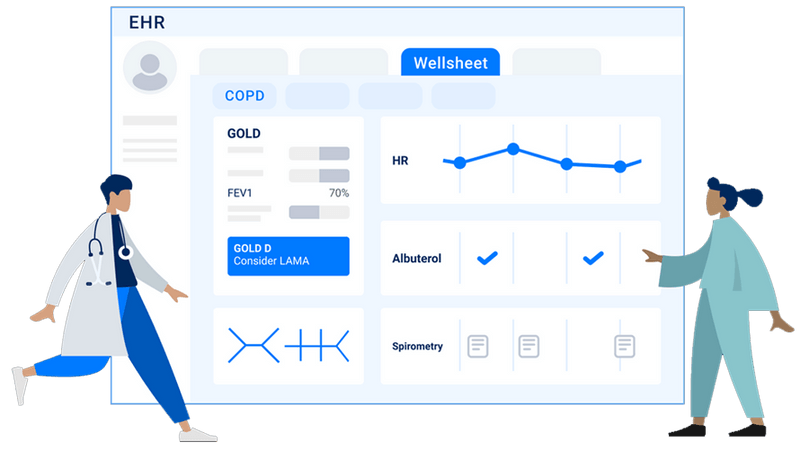 Wellsheet Smart EHR UI