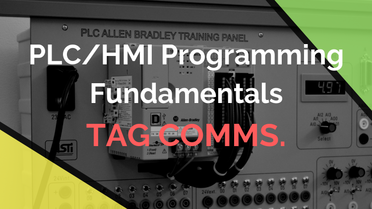 HMI / PLC Fundamentals - Linking Studio 5000 Tags to a PanelView Plus 1000 HMI Terminal Tutorial