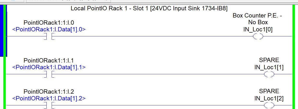 Structured Text Example for Input & Output Tag Aliasing Assignments