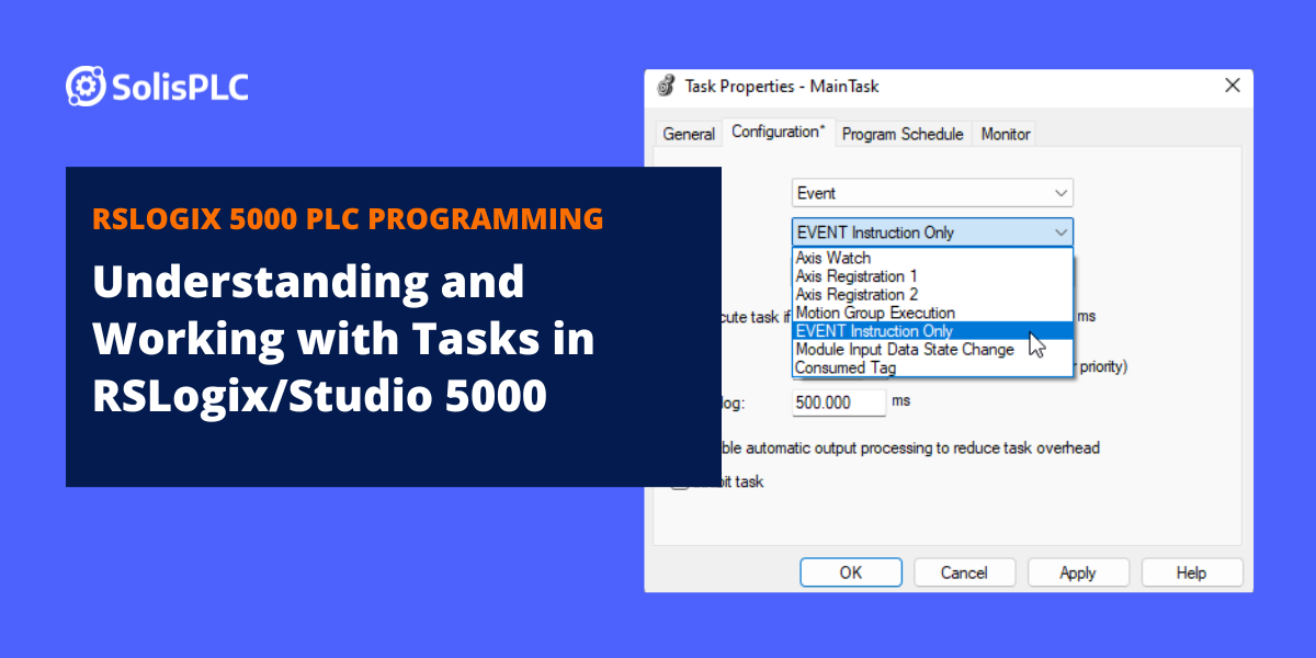 Understanding and Working with Tasks in RSLogix/Studio 5000