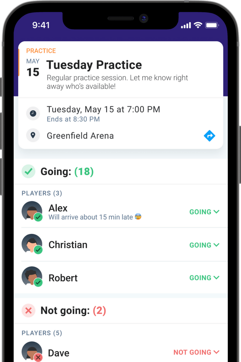 Best soccer team management app for coaches