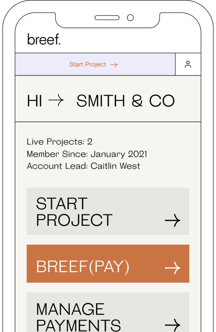 breef(pay) | A New Way to Pay Agencies