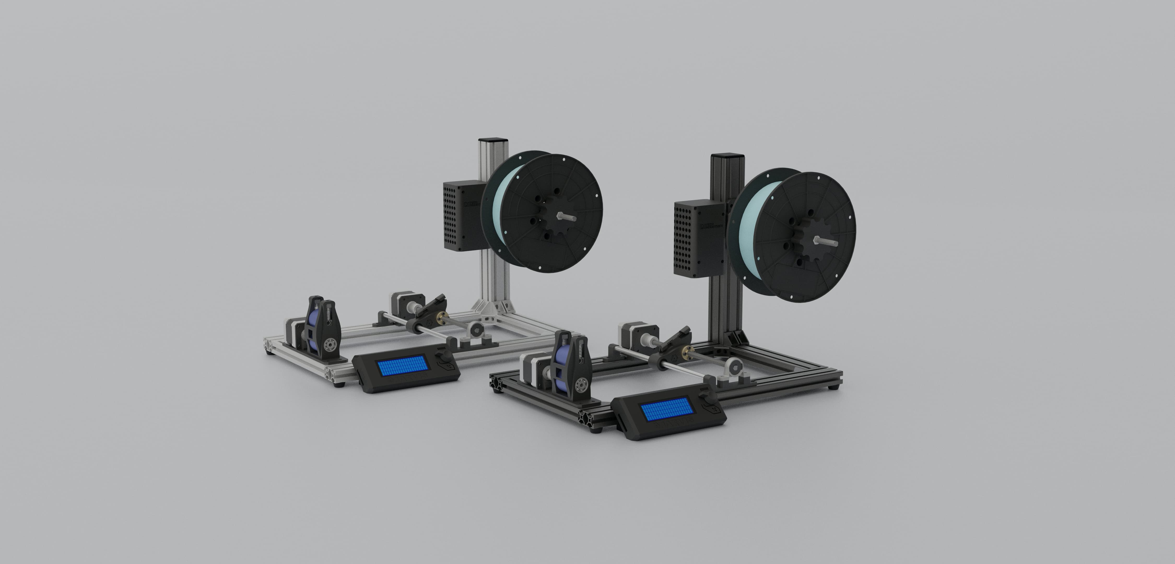 Filament umspulen oder aufwickeln mit dem JARVIS Winder