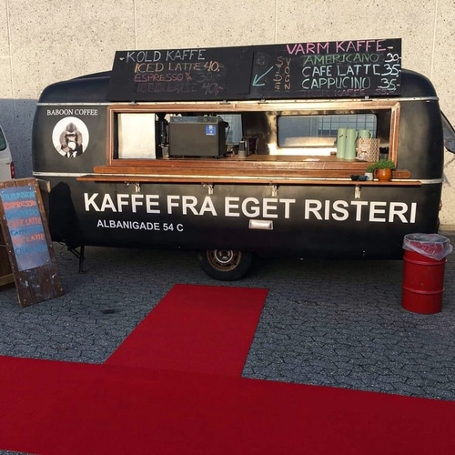 Kaffevogn – Lej en kaffevogn med barista til dit arrangement