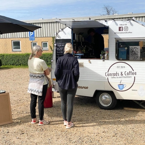 Kaffevogn – Lej en kaffevogn med barista til dit arrangement