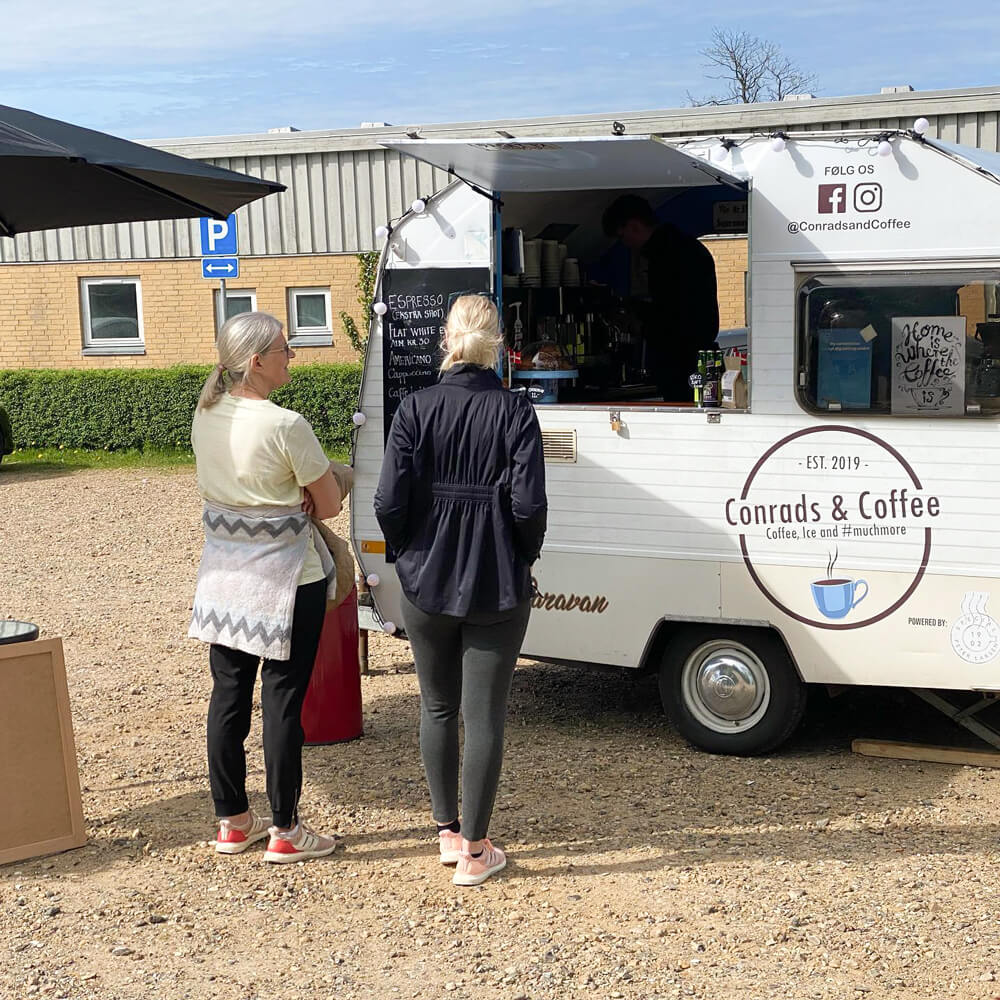 Kaffevogn – Lej en kaffevogn med barista til dit arrangement