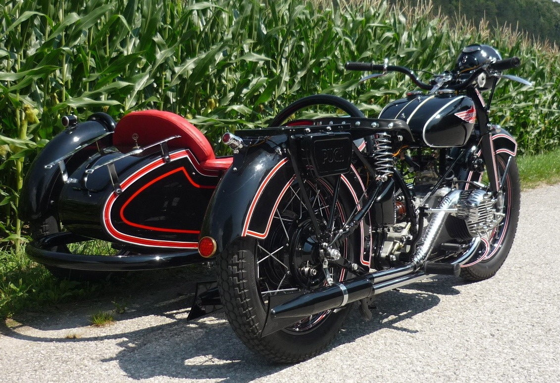 Puch 800 + Felber sidecar