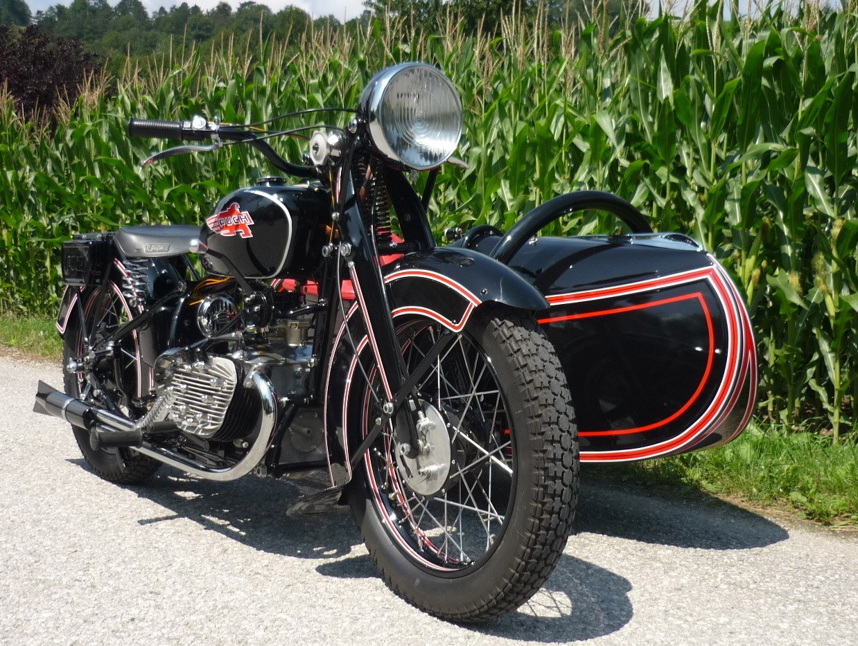 Puch 800 + Felber sidecar