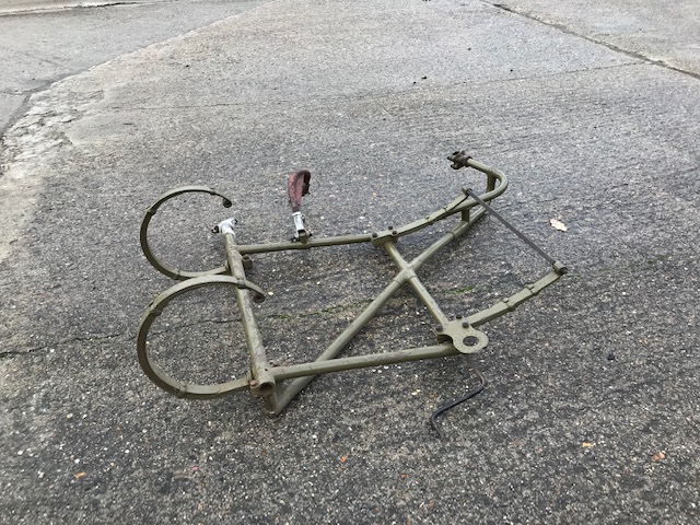 Harley-Davidson sidecar frame J-JD