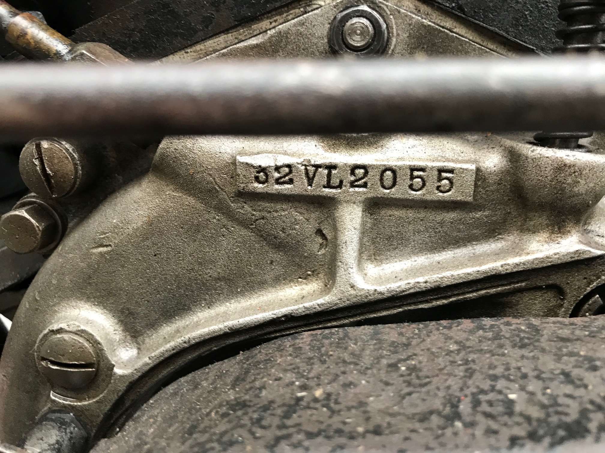 Harley-Davidson 32VL Koslow racer.