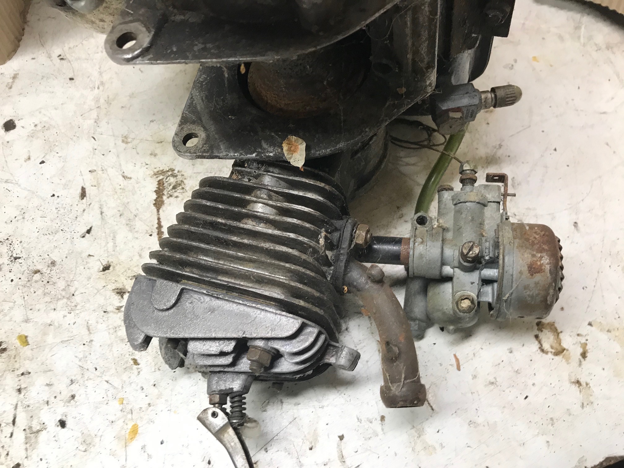 Flandria Vedette (Solex model) motor.