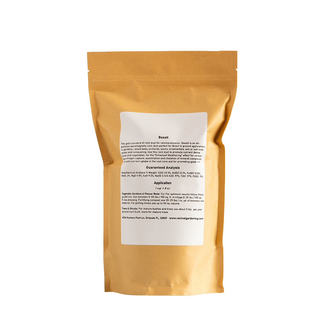 Order Basalt Online | Organic Soil Amendments | Revival Gardening