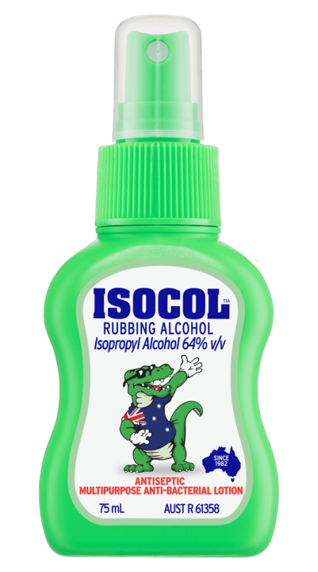 Isocol Rubbing Alcohol - Australian Manufactured and Operated