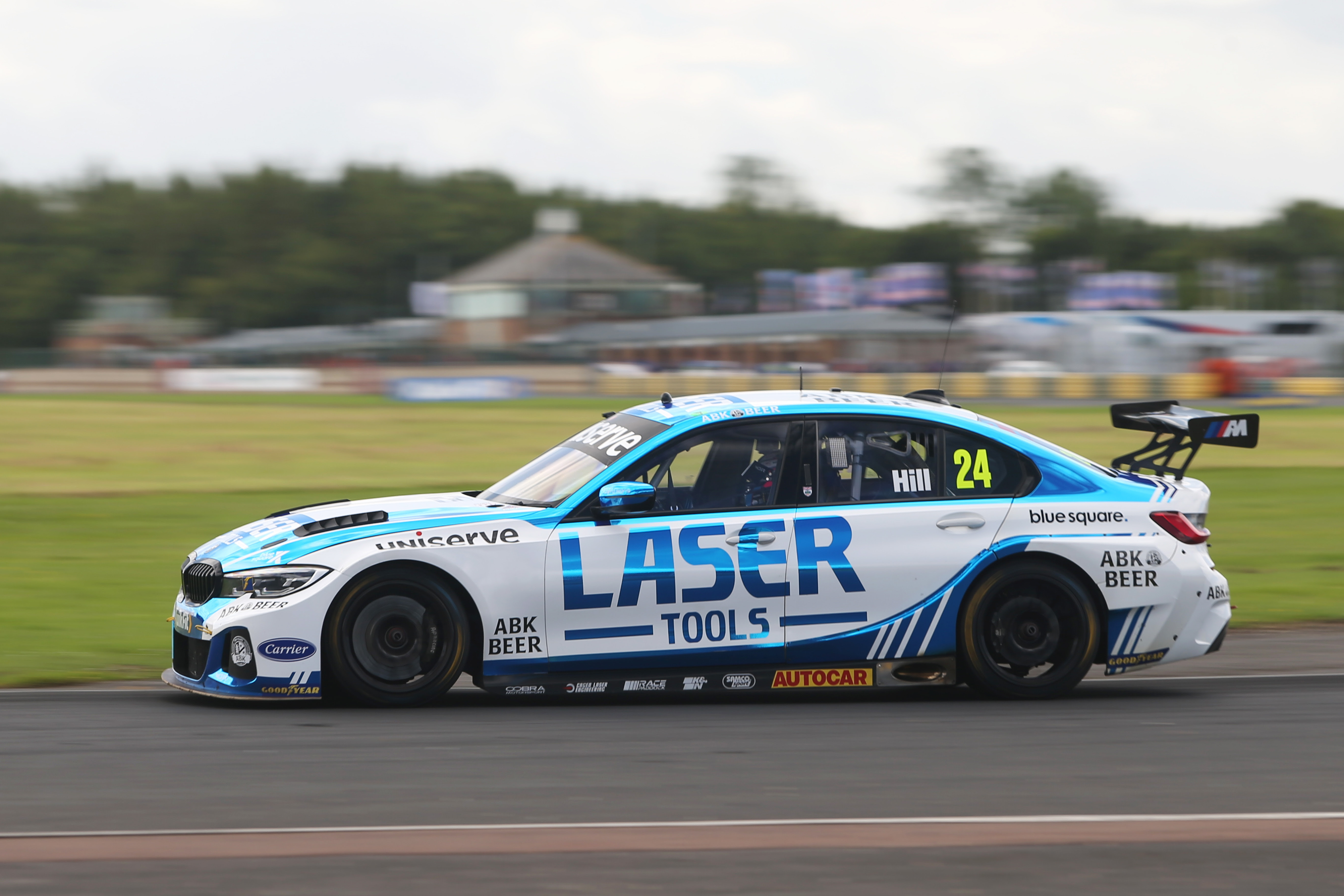 Laser Tools Racing with MB Motorsport heads for Knockhill