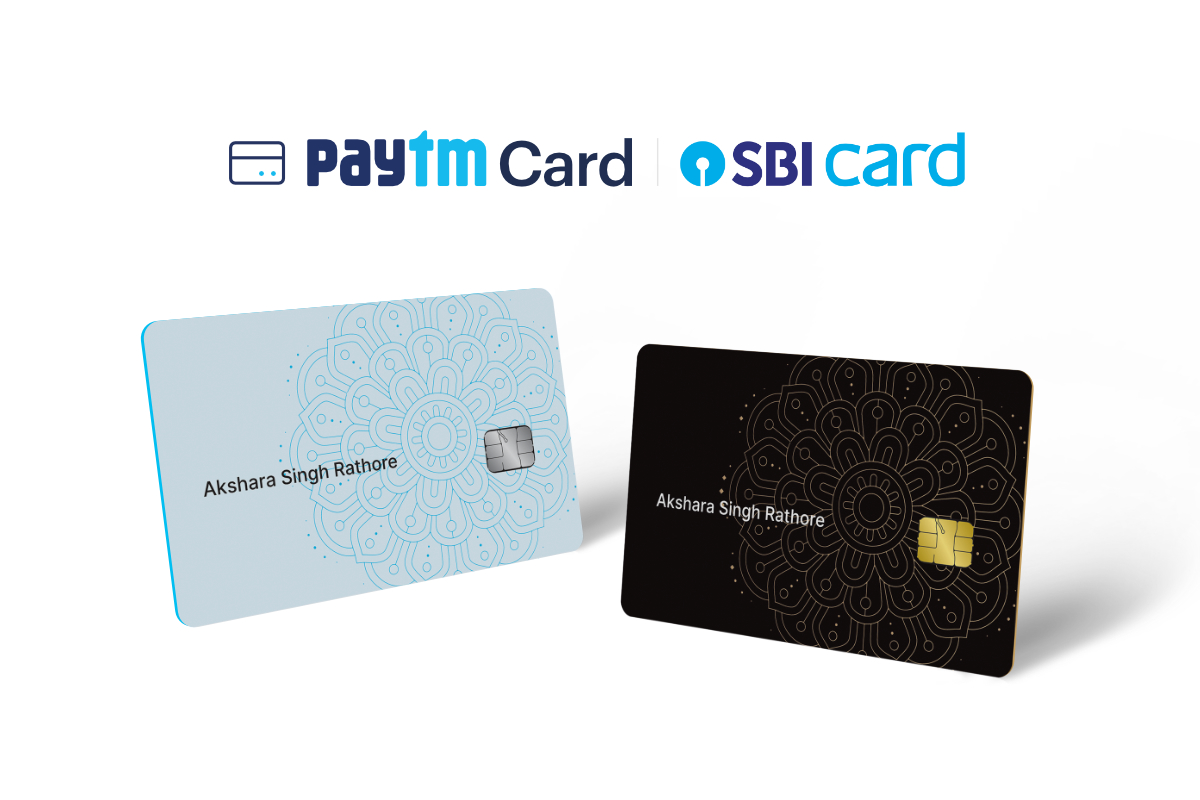 PayTM SBI Card Select Dzcard For Contactless Dual Interface Credit