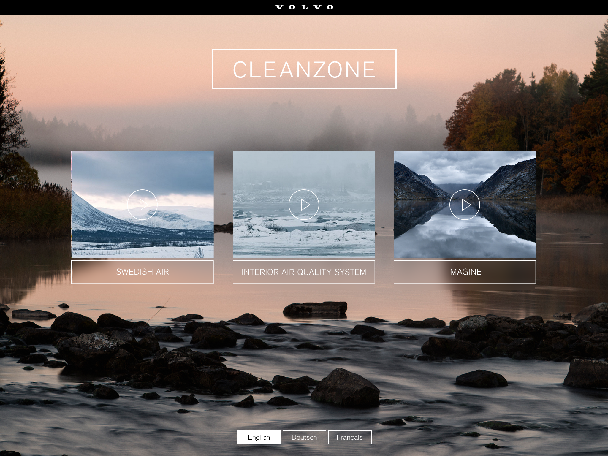 VOLVO CLEANZONE APPLICATION - The Techno Creatives