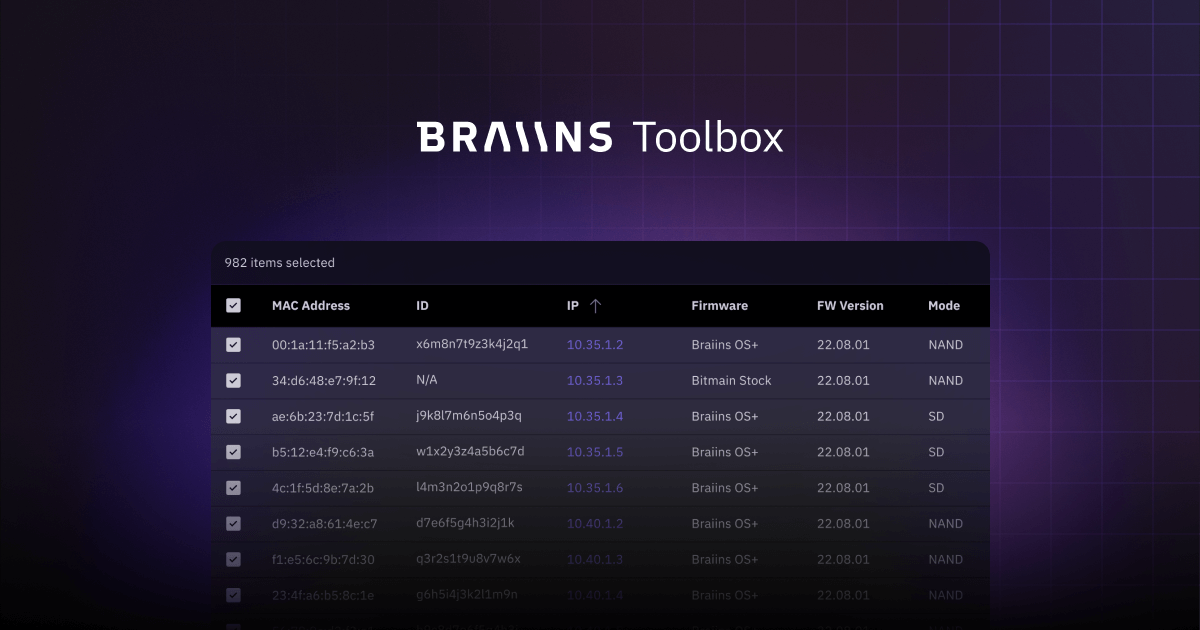 Braiins Toolbox